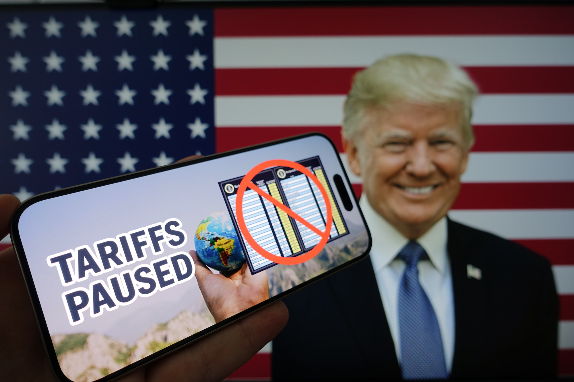 Trump Pausing Reciprocal Tariffs - Import/Export Shipping Company